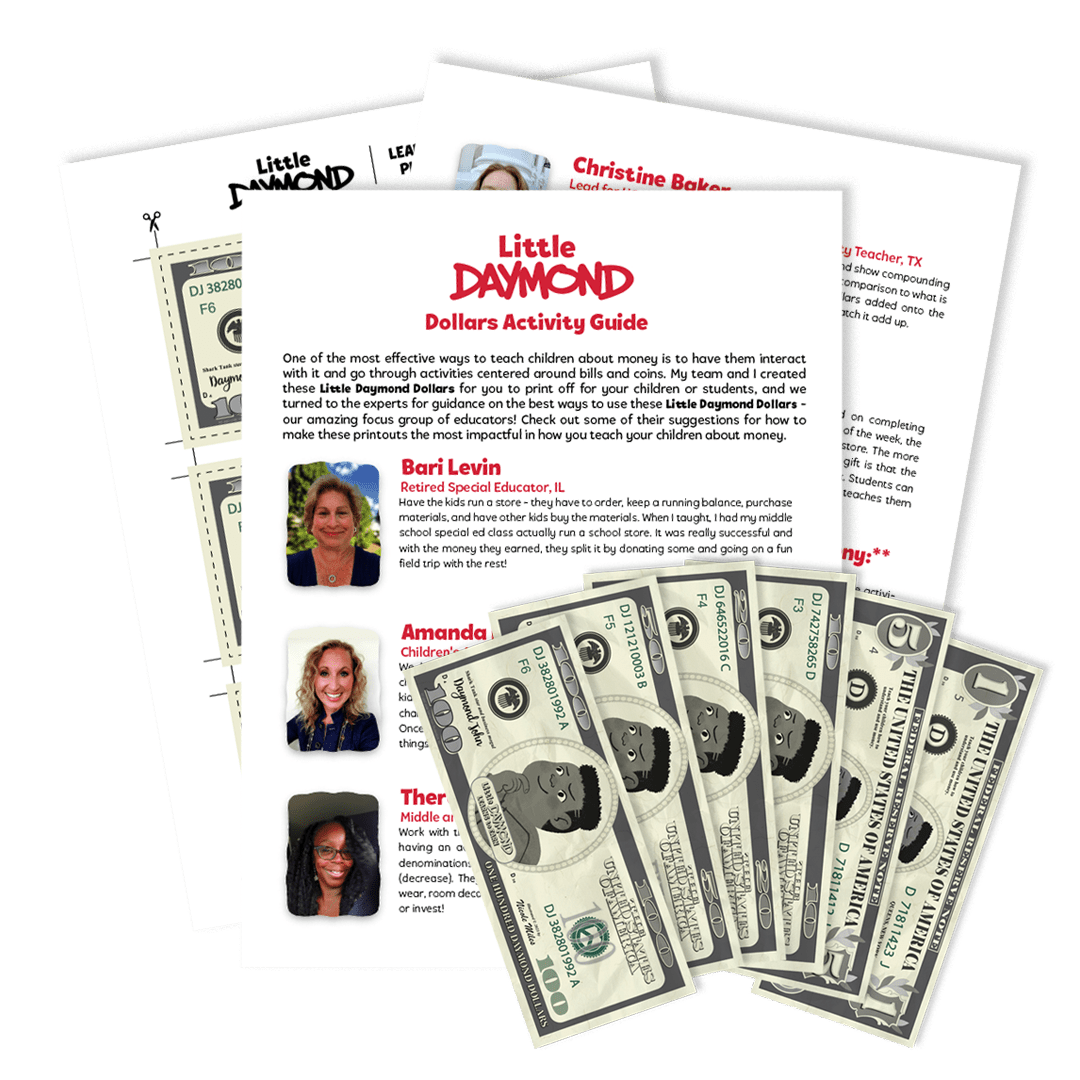 Little Daymond s Dollars Activity Guide Little Daymond s Dollars Activity Guide